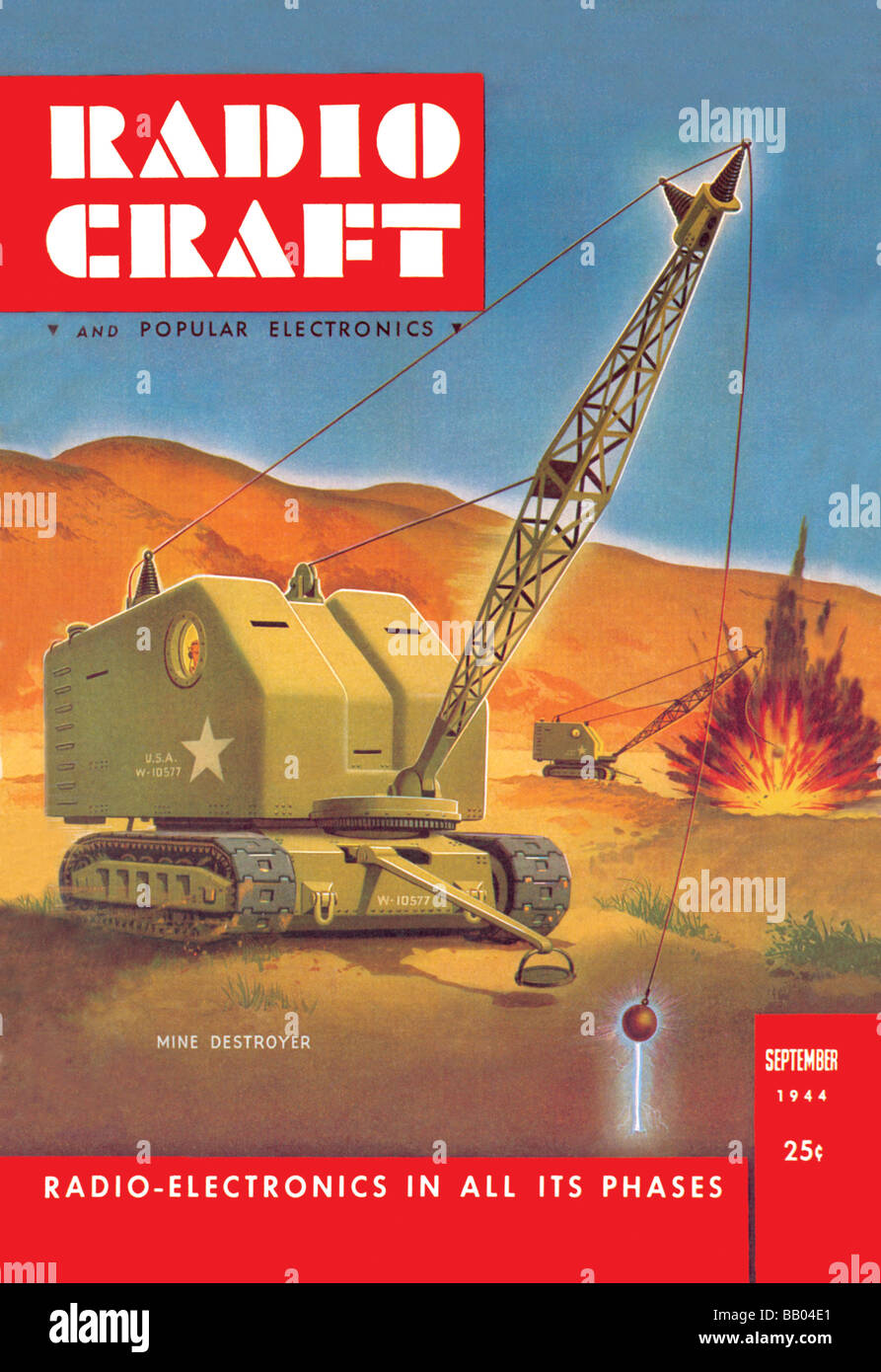 Radio mine hi-res stock photography and images - Alamy