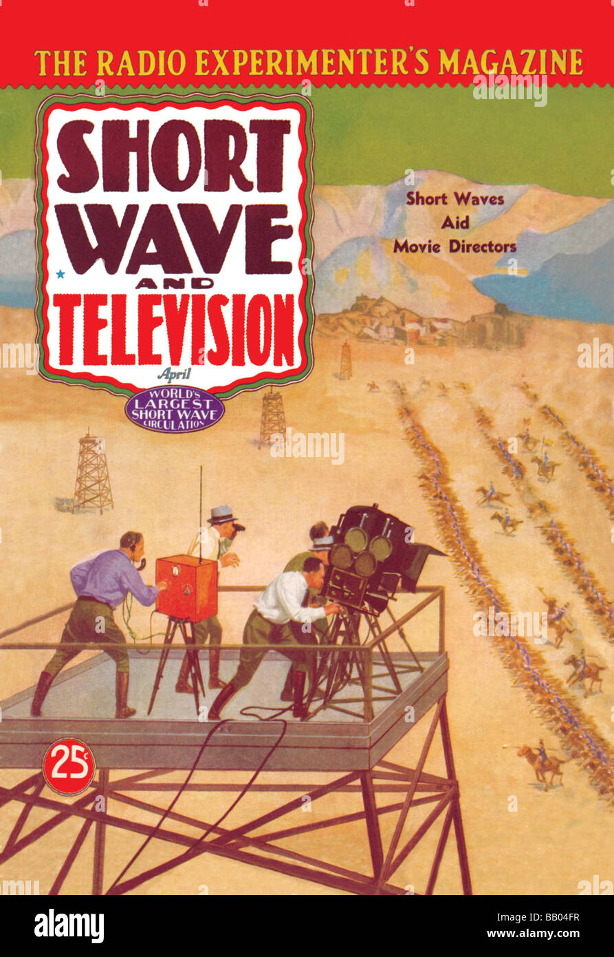Short Wave and Television: Short Waves Aid Movie Directors Stock Photo ...