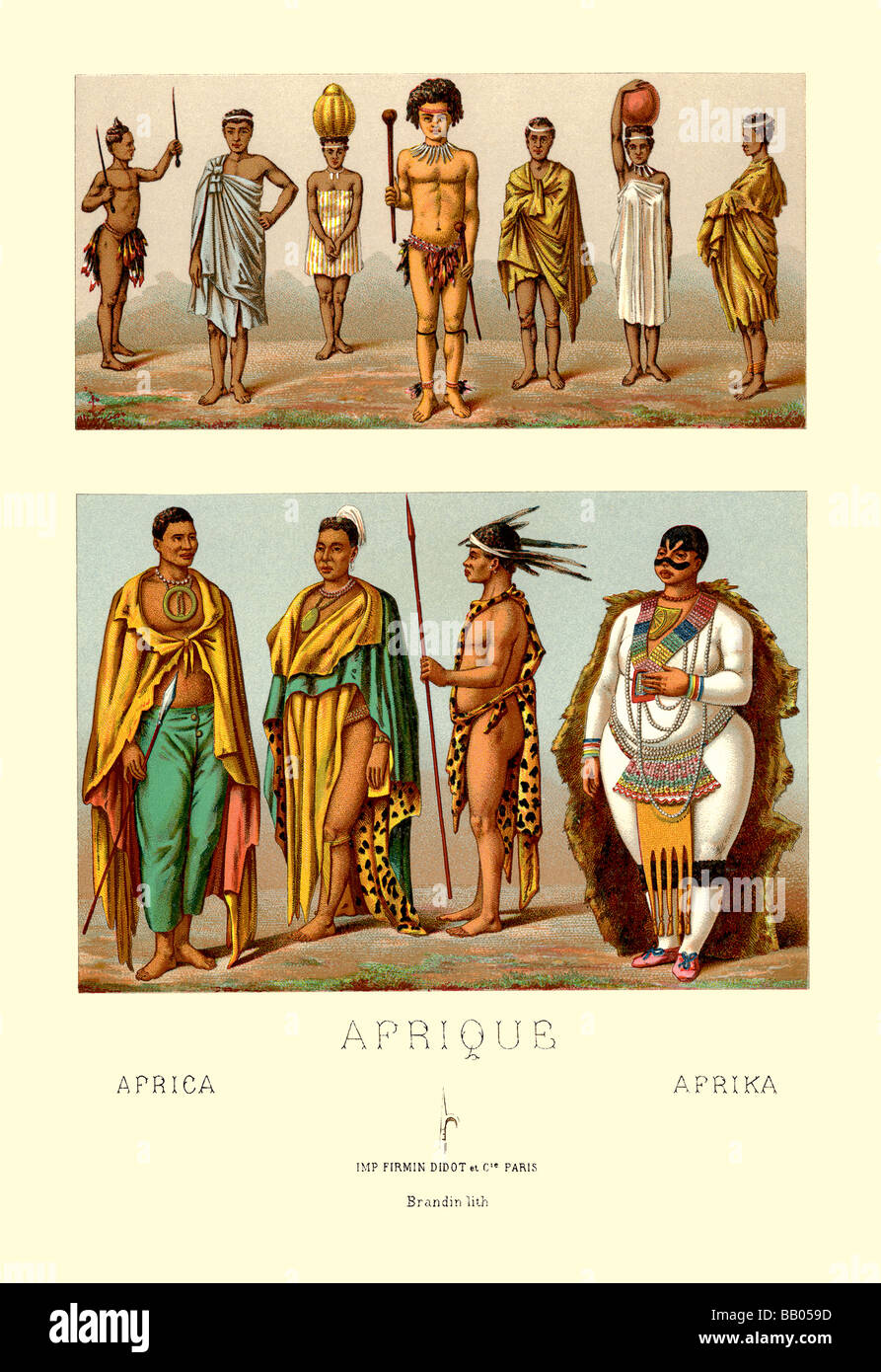 Eleven African Tribe Members Stock Photo - Alamy