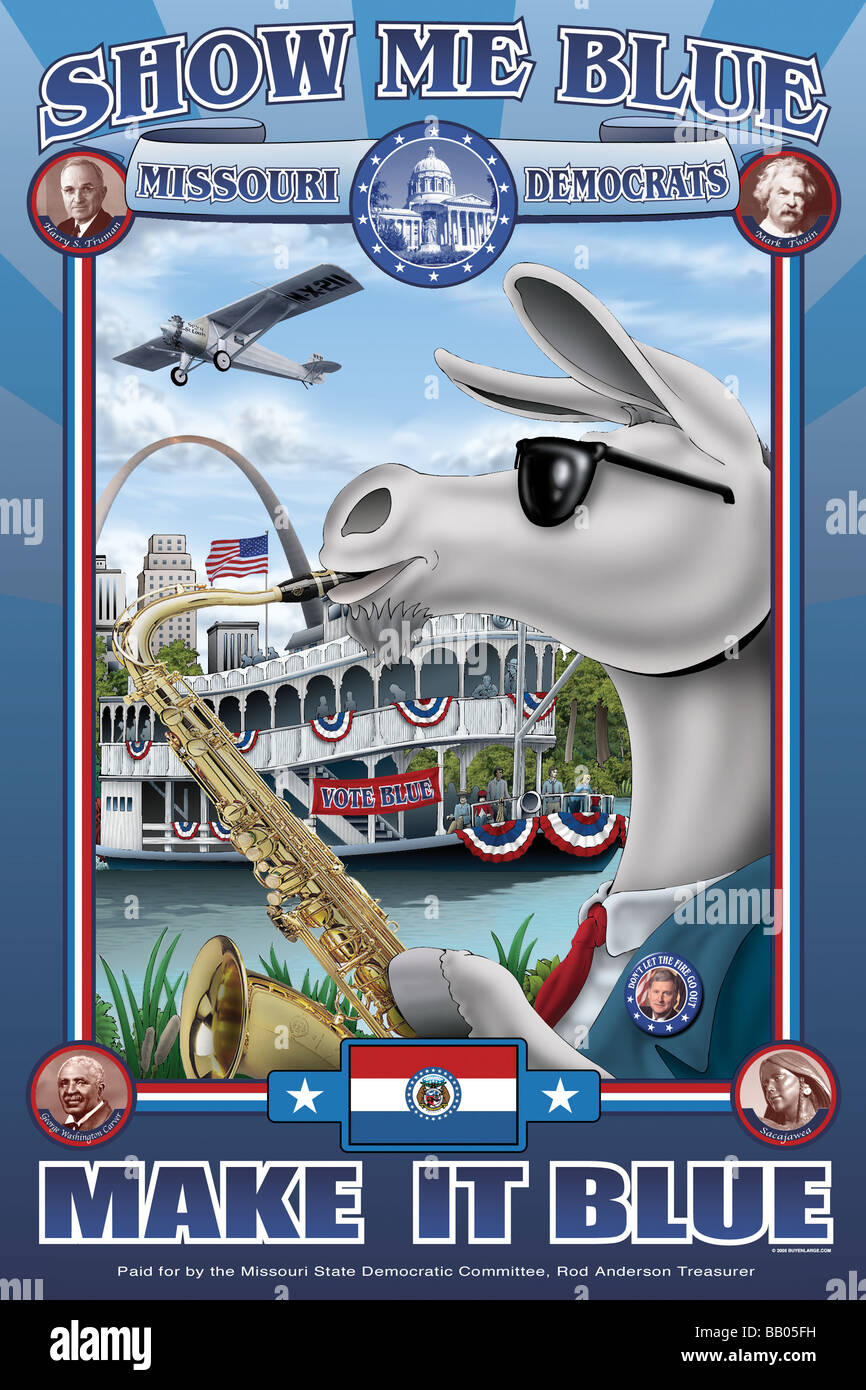 Show Me Blue - Missouri Stock Photo - Alamy