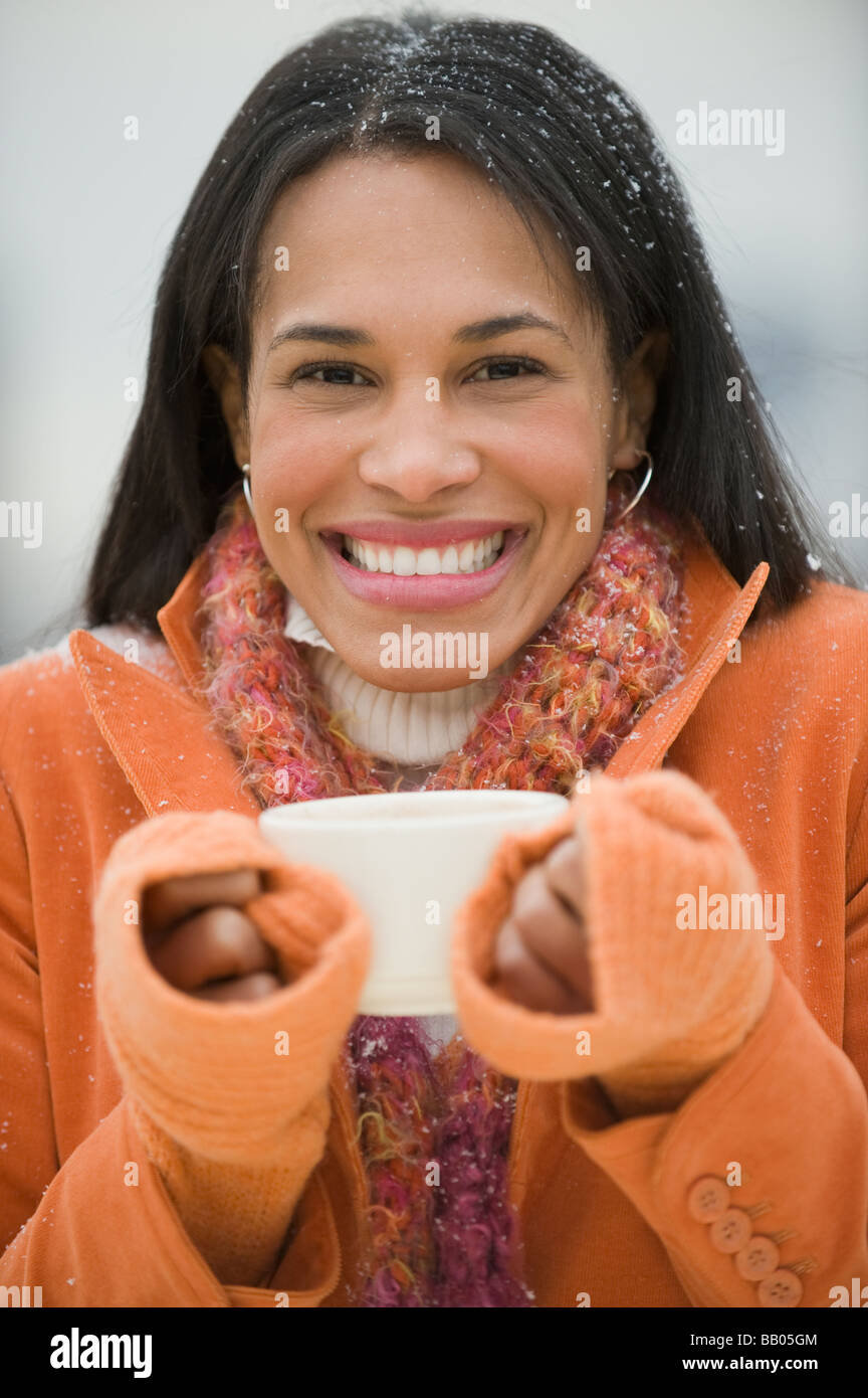 Steaming hot chocolate drinking hi-res stock photography and images - Alamy
