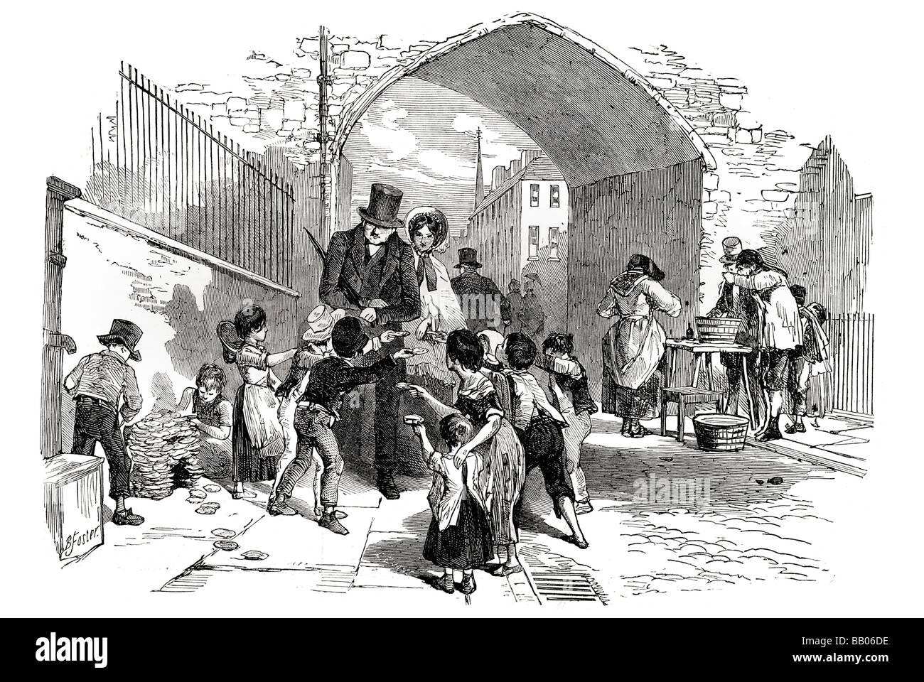 Victorian Poor Children Stock Photos & Victorian Poor Children Stock ...