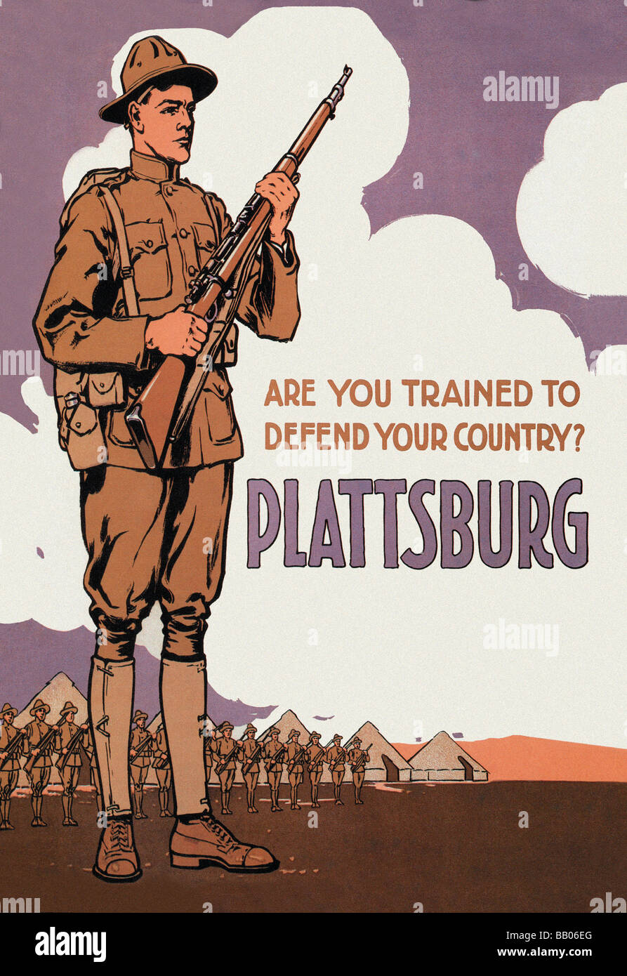 Are You Trained to Defend Your Country Stock Photo - Alamy