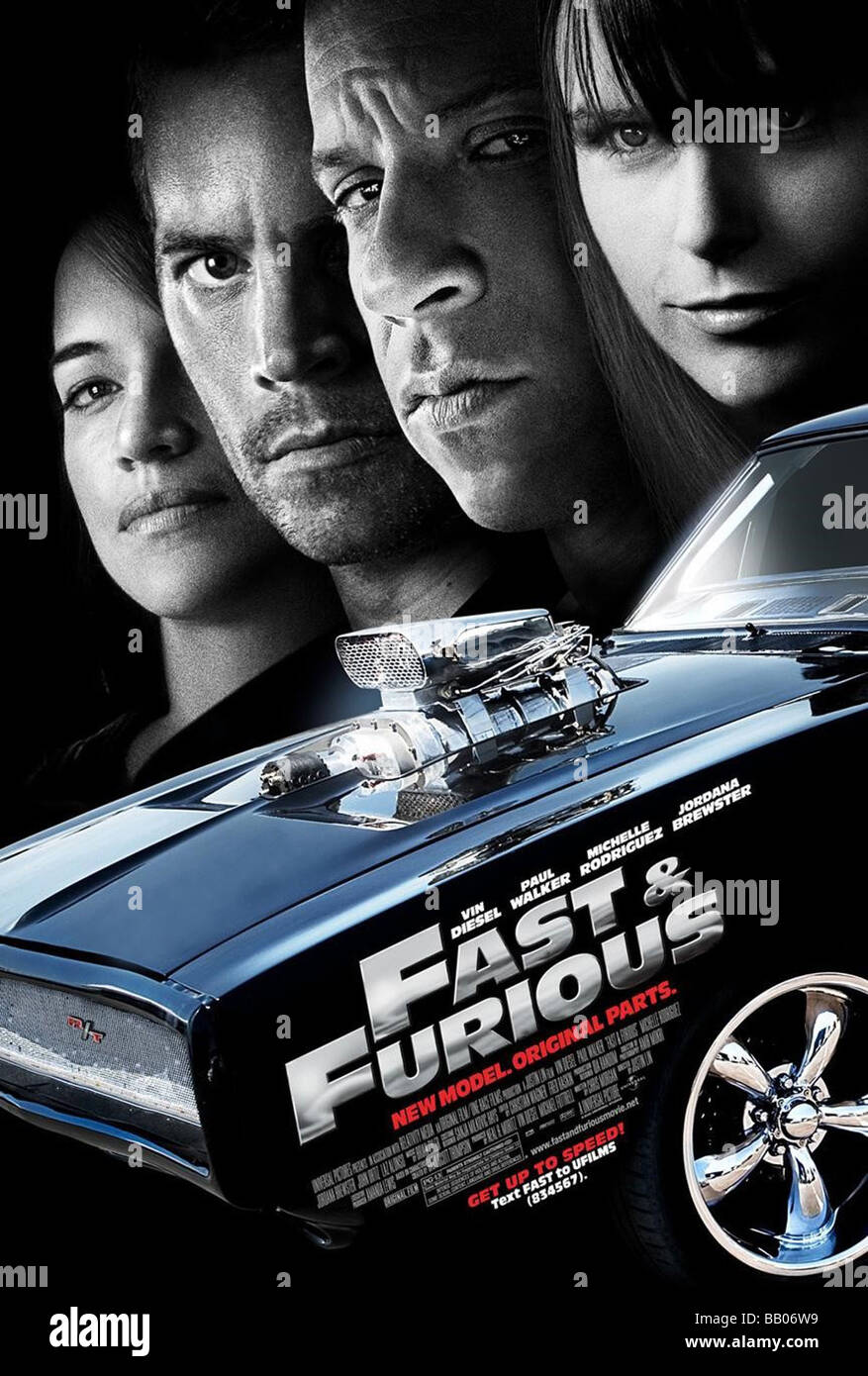 Fast Five Poster Paul Walker