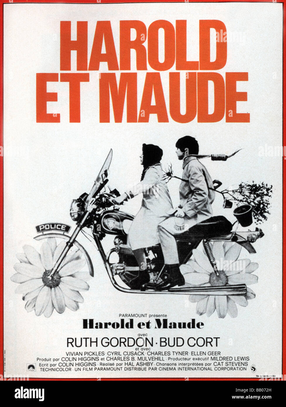 Harold and Maude Year : 1971 Director : Hal Ashby Movie poster (Fr ...
