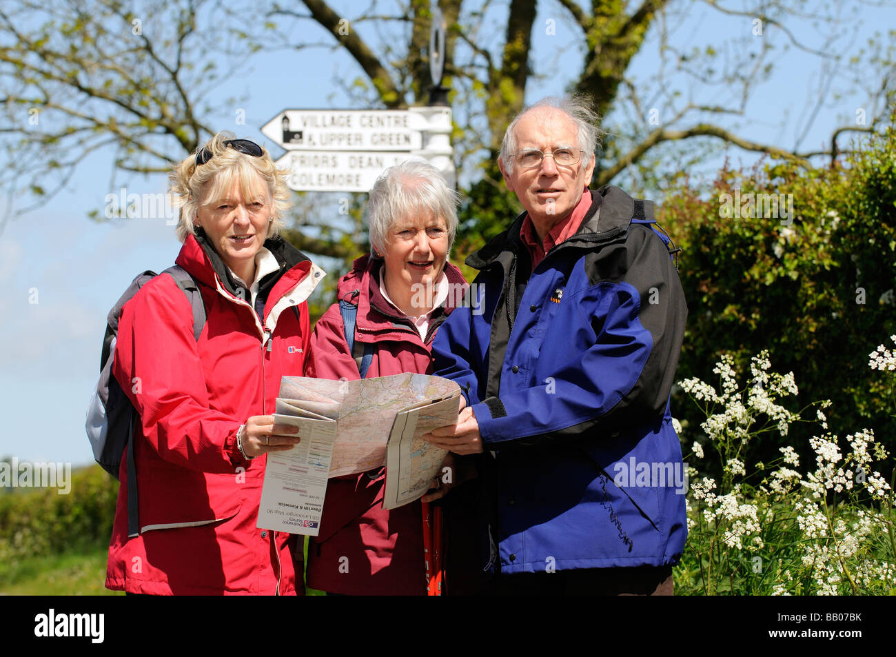 Female Walker Checking Map High Resolution Stock Photography and Images ...