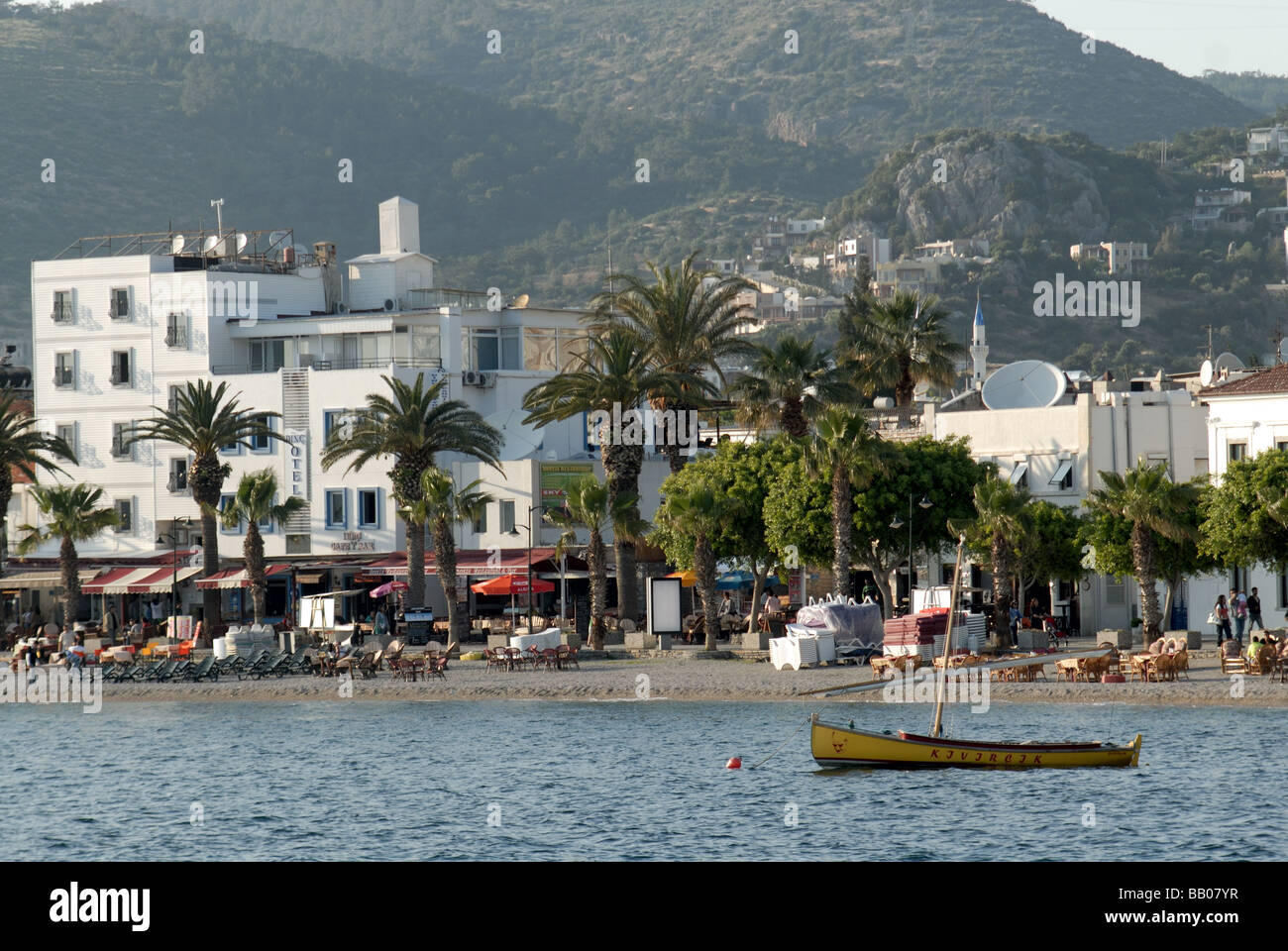 panoramic landscape of bodrum coast Stock Photo - Alamy