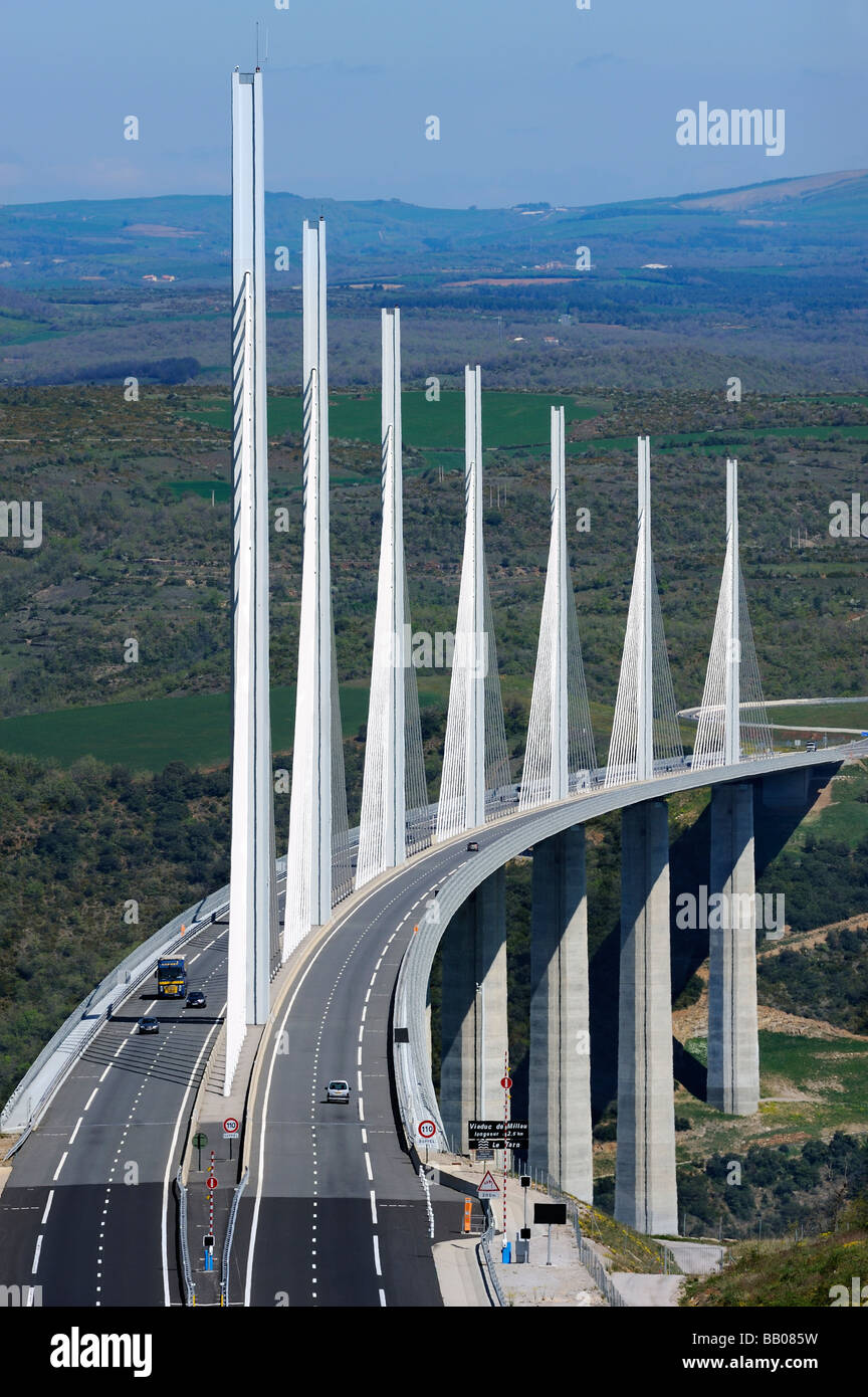 The viaduct of millau hi-res stock photography and images - Alamy
