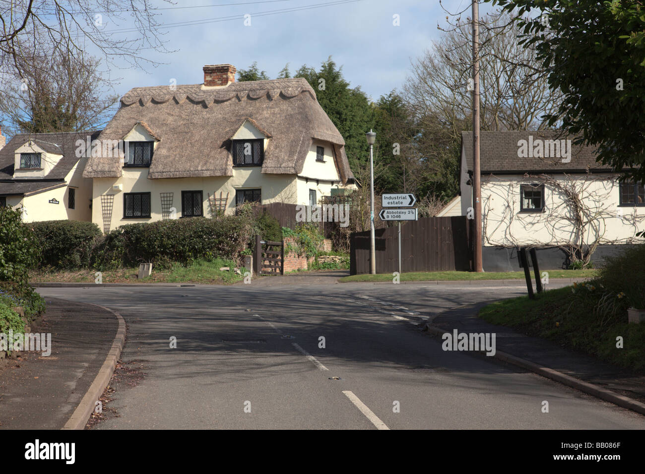 Great Gransden village Cambs Stock Photo - Alamy