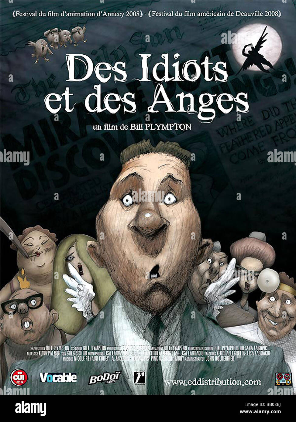 Idiots and Angels Year : 2009 Director : Bill Plympton Animation Movie ...
