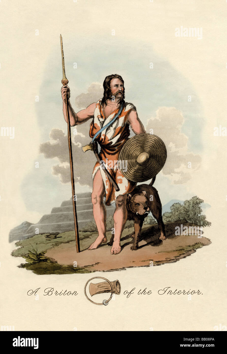 A Briton of the Interior Stock Photo - Alamy