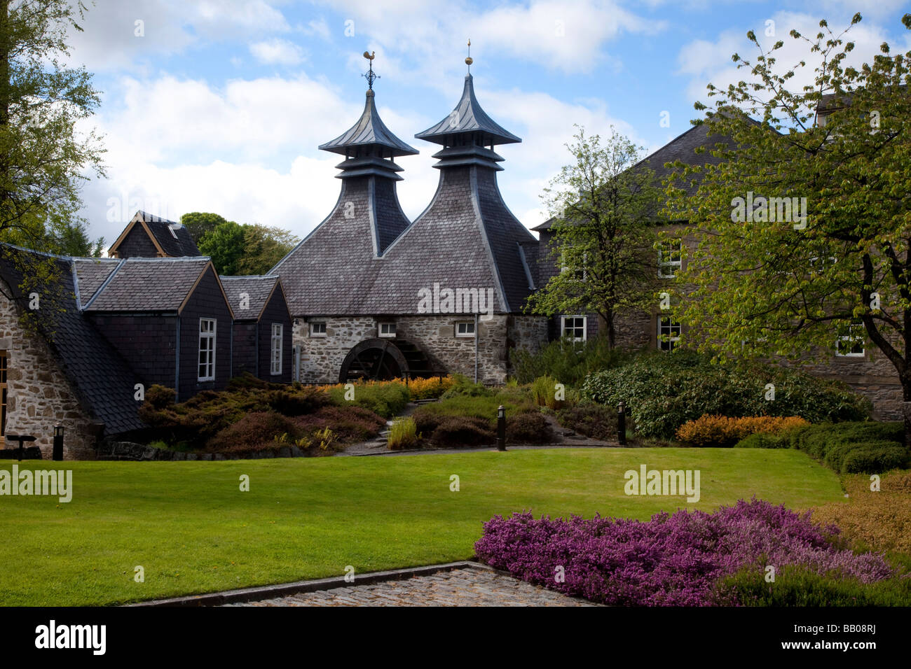 Modern large distillery architecture with Doig, Cupola, or Pagoda.The ...
