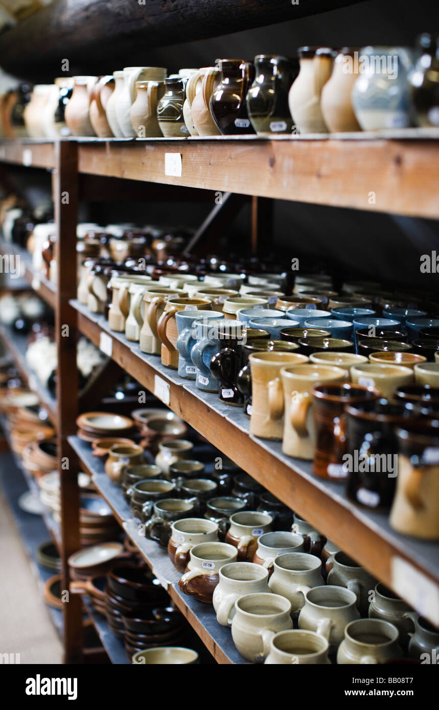 Handmade British Pottery at smallscale potting studio, Winchcombe ...