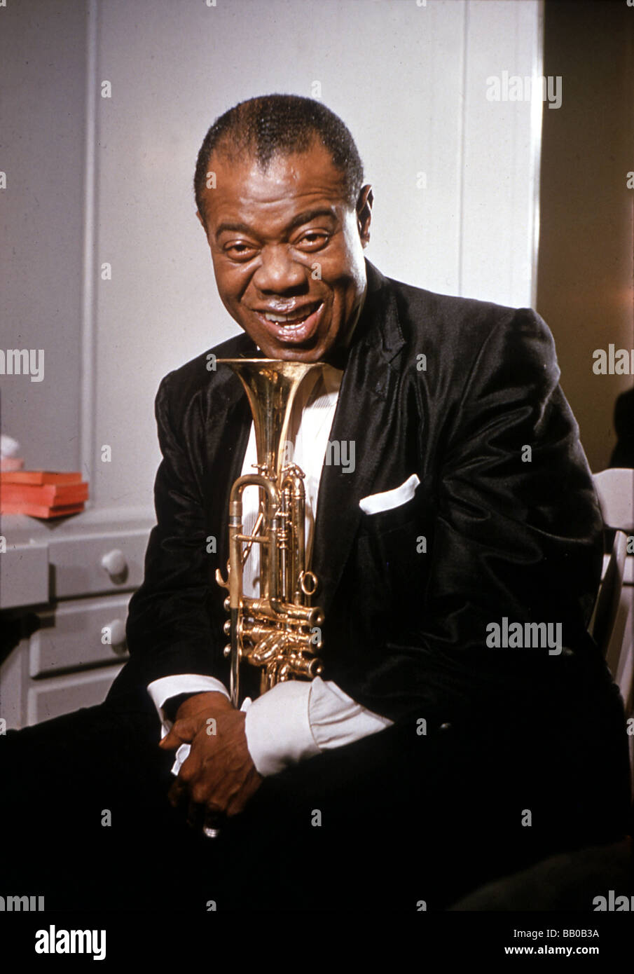 LOUIS ARMSTRONG - US jazz musician Stock Photo - Alamy