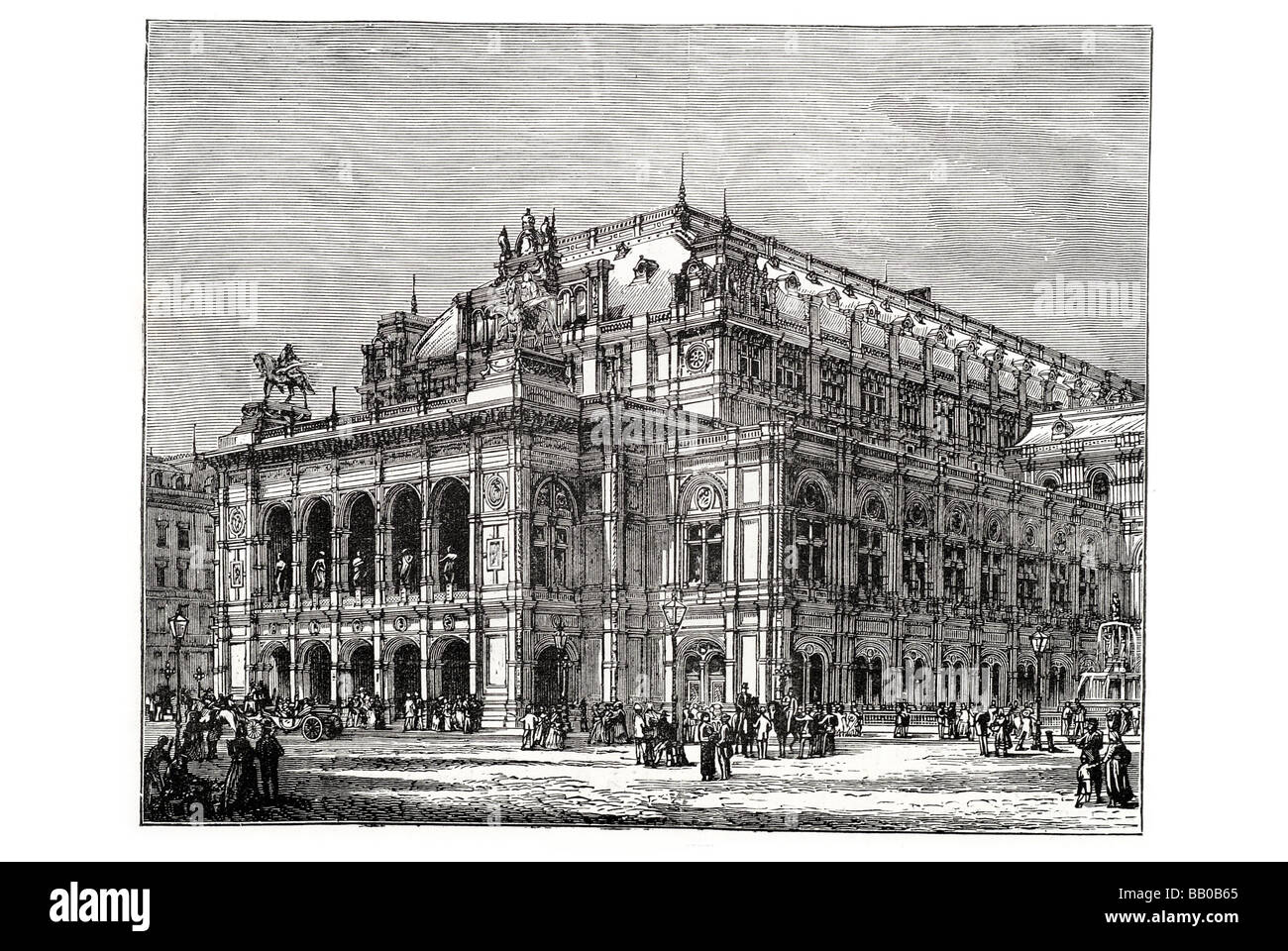 Vienna State Opera house Wiener Staatsoper Austria Philharmonic ...
