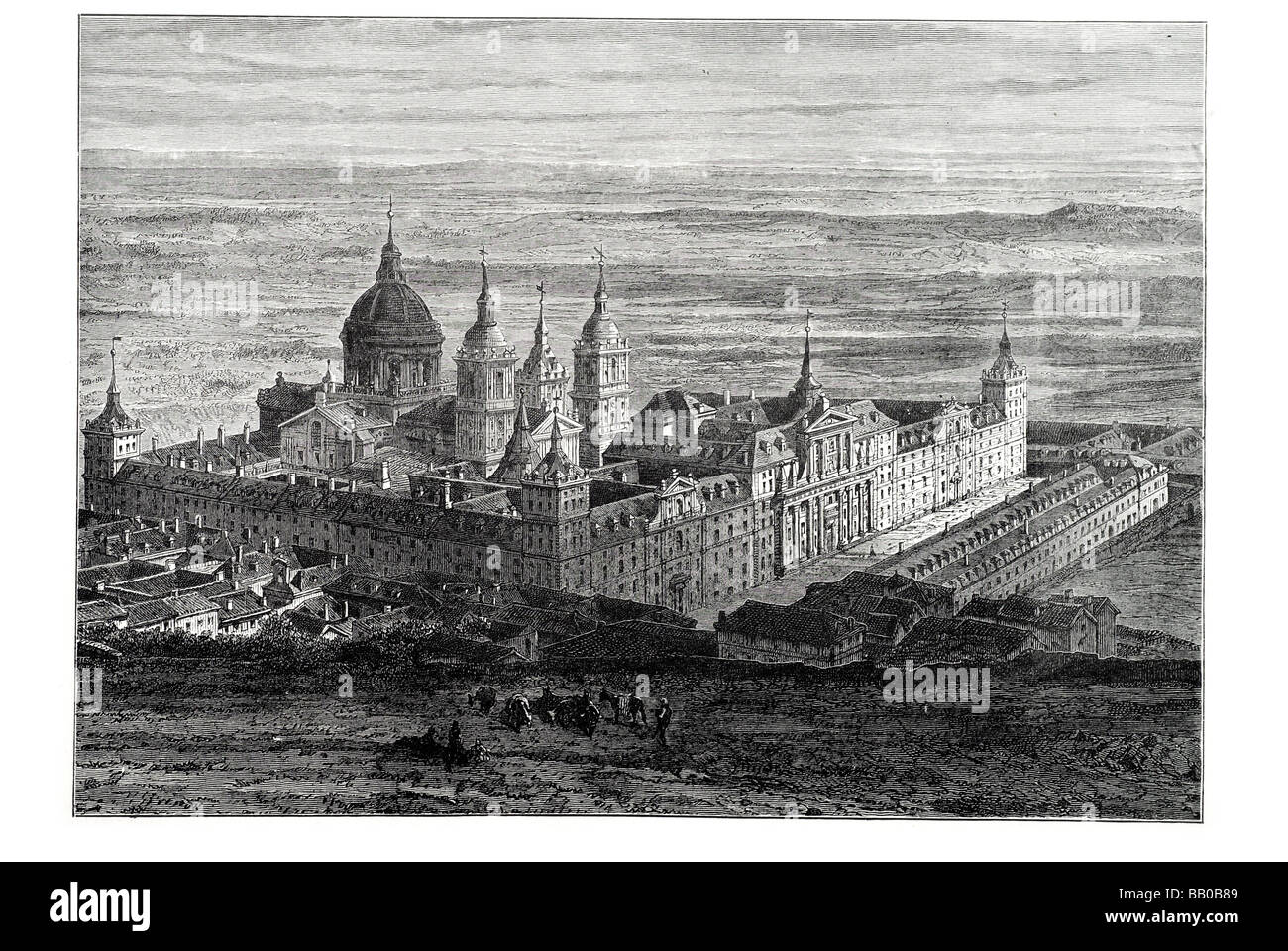 El Escorial historical residence king of Spain Spanish royal functions ...