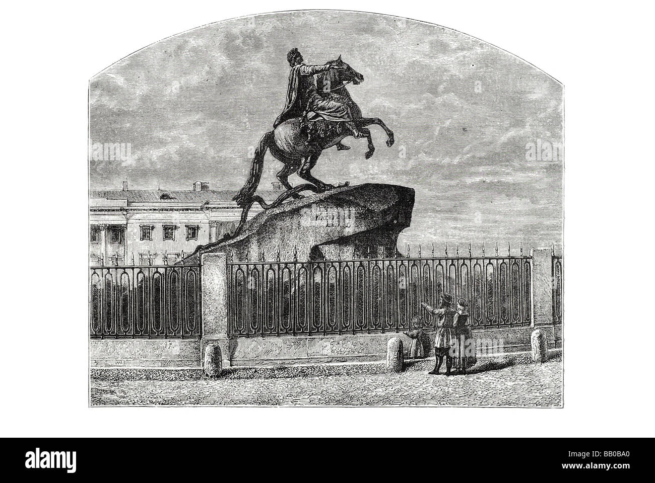 statue peter the great Bronze Horseman Copper equestrian statue Étienne ...