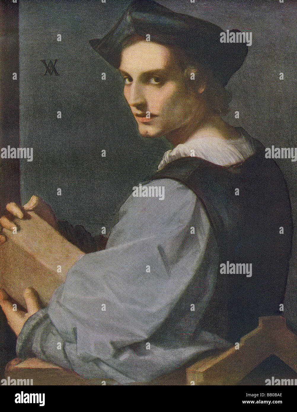 Sculptor by Del Sarto Stock Photo - Alamy