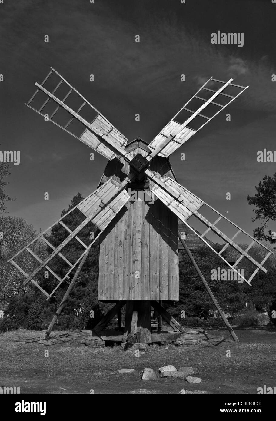 Skansen windmill hi-res stock photography and images - Alamy