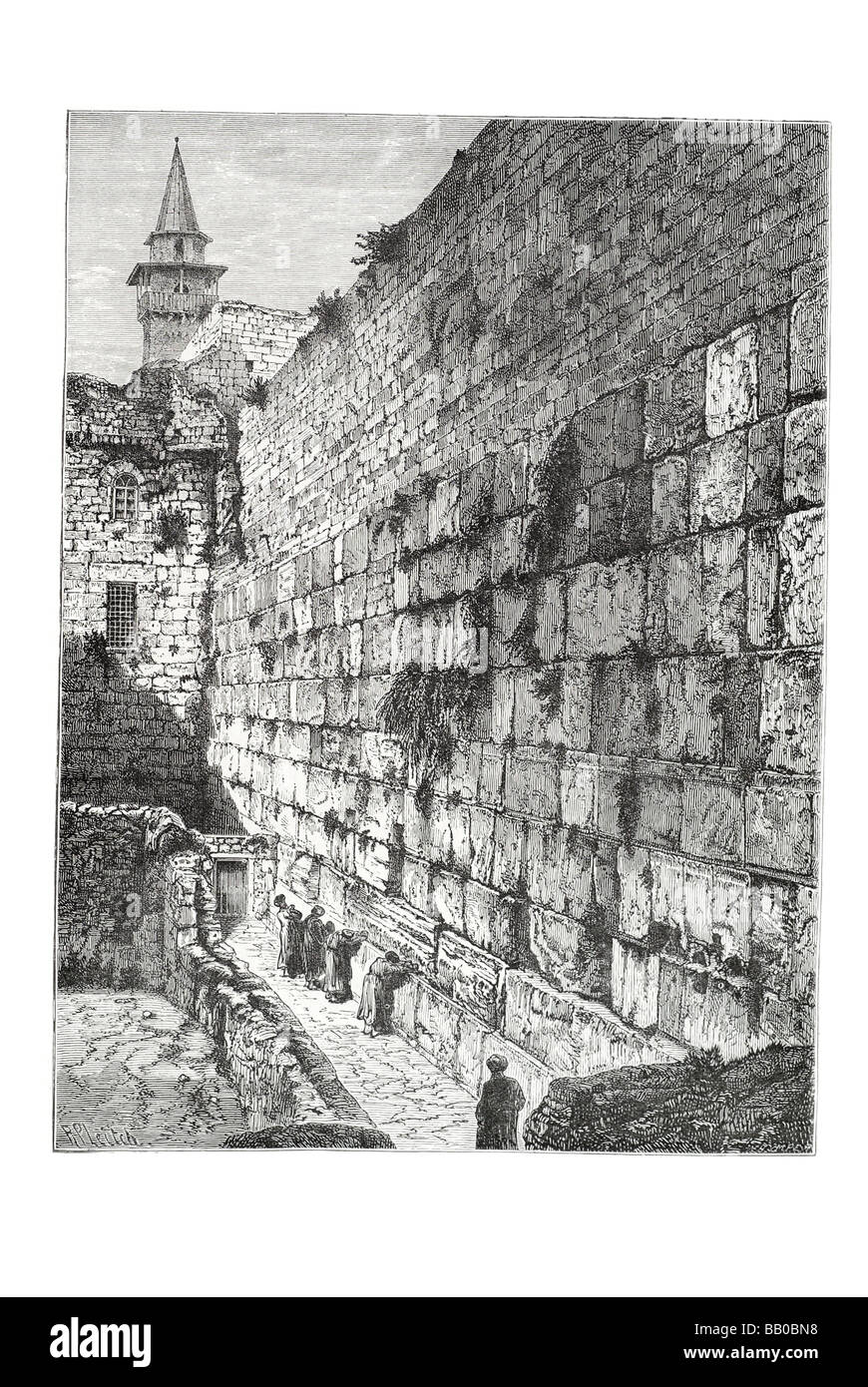 The second jewish temple drawing hi-res stock photography and images ...