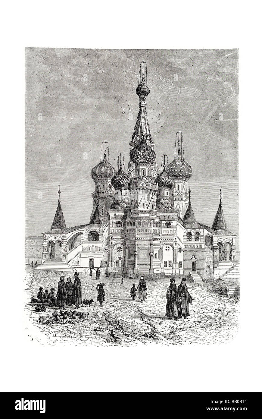 cathedral of st basil Stock Photo - Alamy