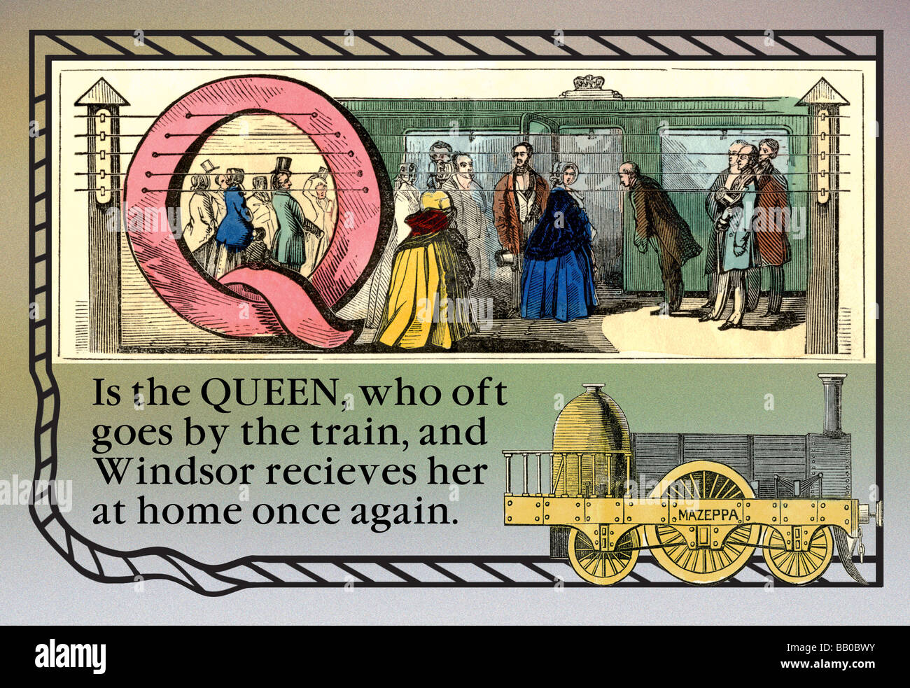 Q is the Queen Stock Photo - Alamy