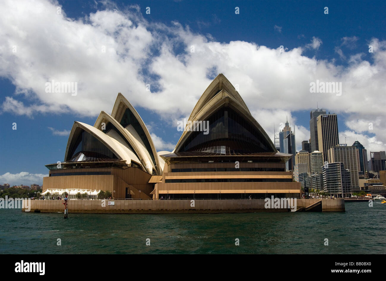 View of Sydney Opera House from the Harbour. Bennelong Point, Sydney ...