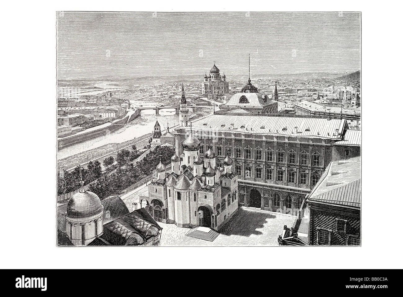 Old moscow 1890 hi-res stock photography and images - Alamy