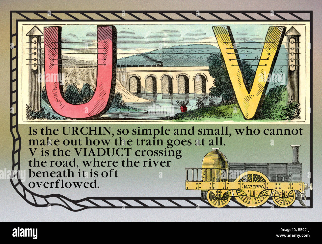 U and V Stock Photo - Alamy