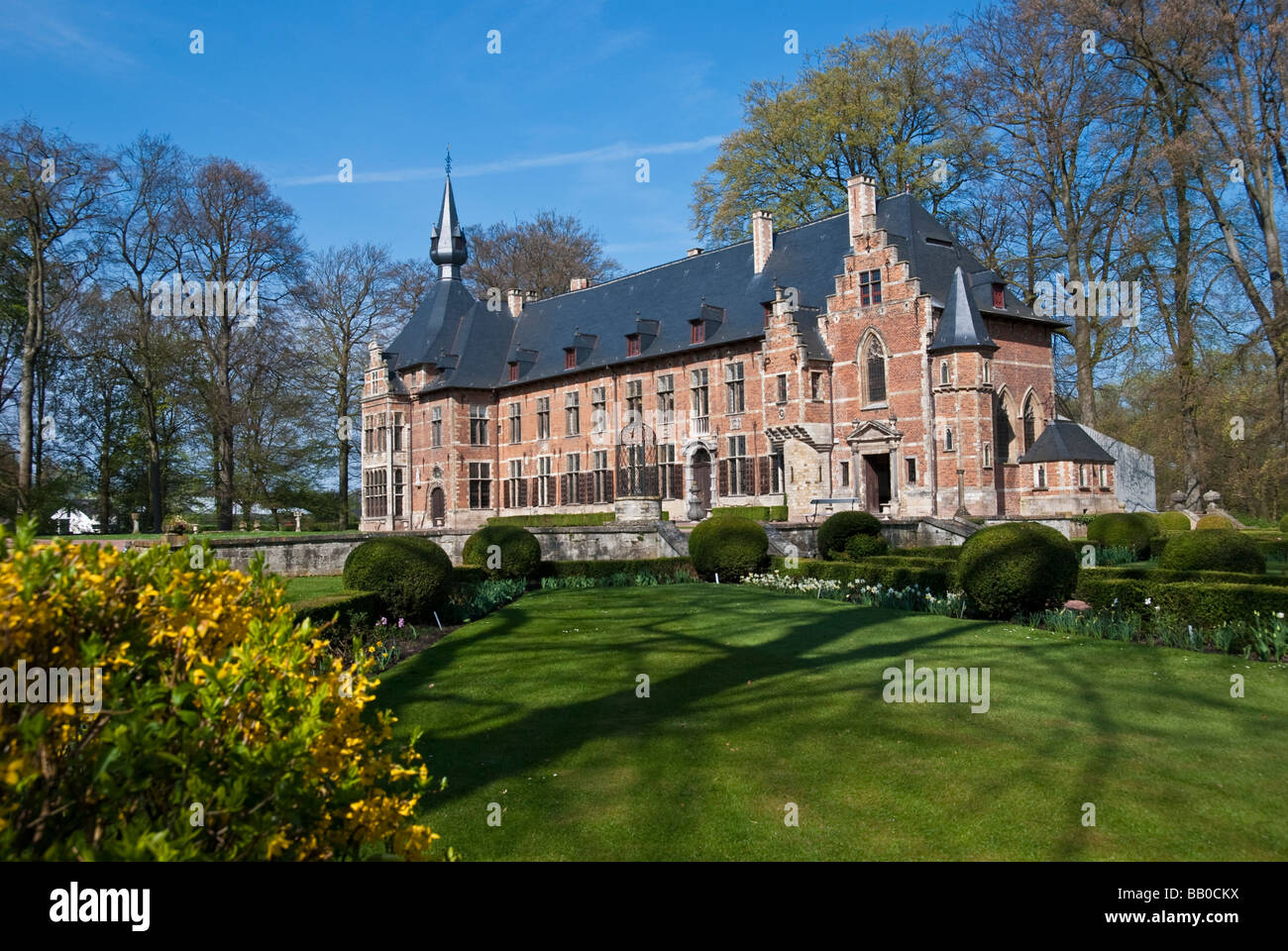 Groot-Bijgaarden Castle, Belgium Stock Photo - Alamy