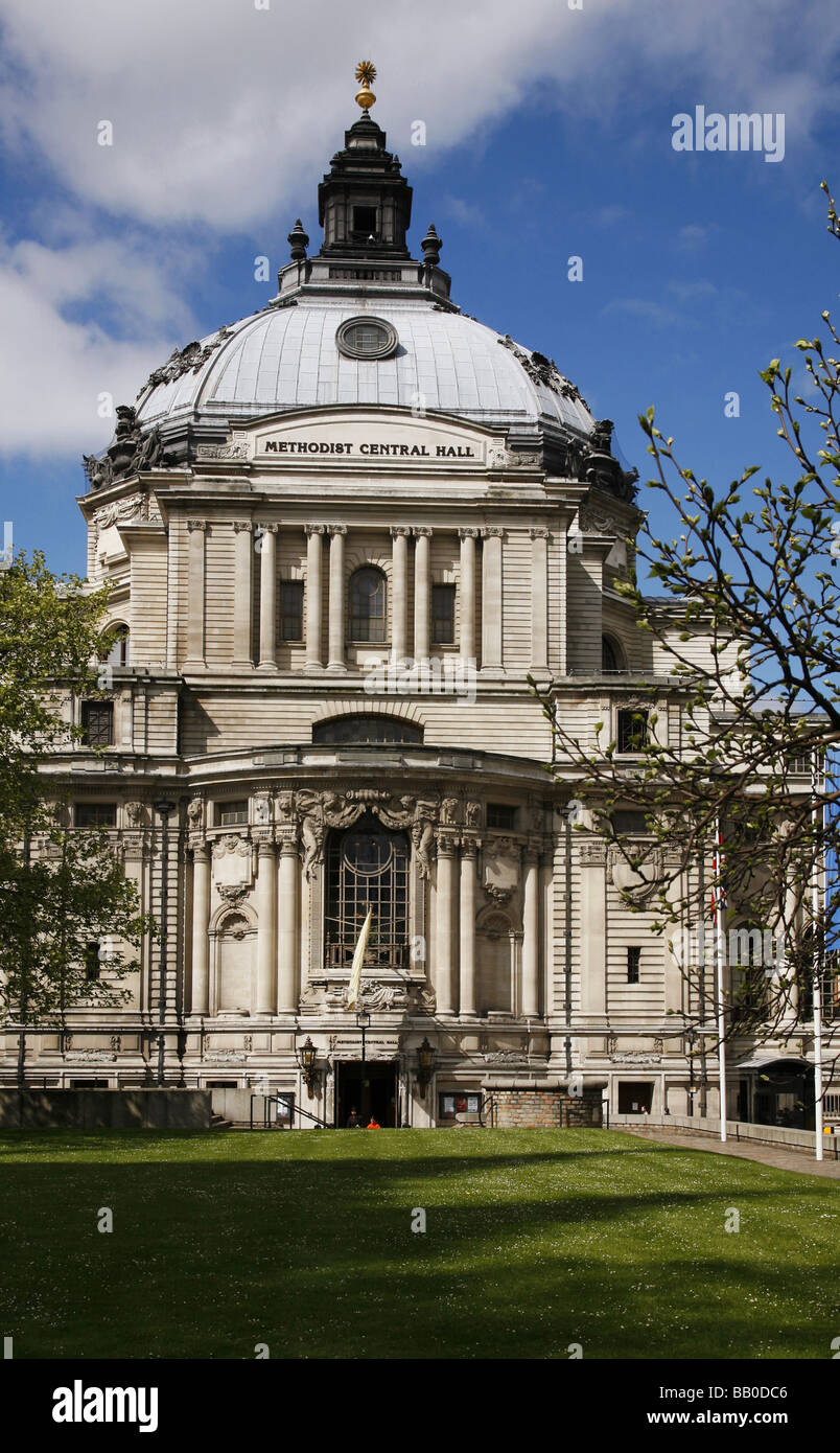 The Methodist Central Hall on Victoria Street in Westminster near ...