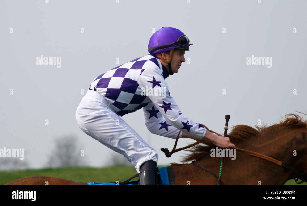 Horse and jockey hi-res stock photography and images - Alamy