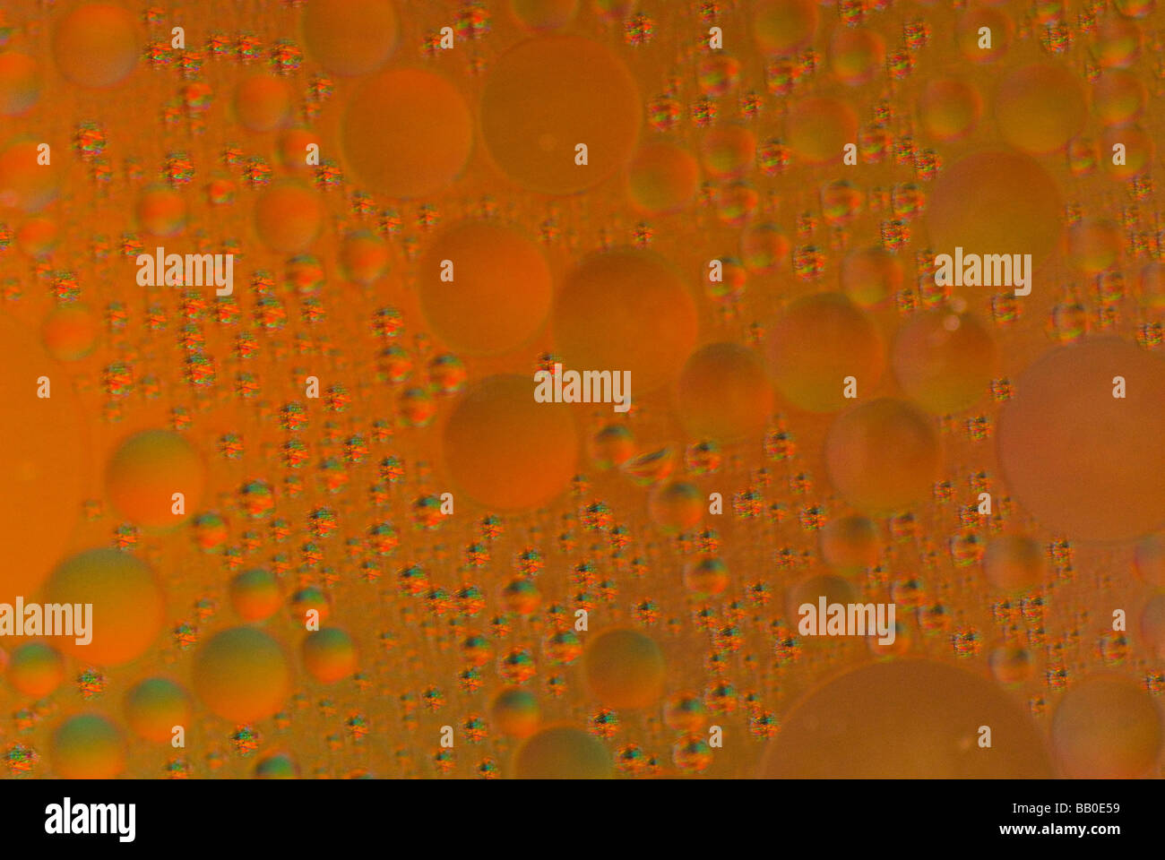 oil drops on water Stock Photo - Alamy