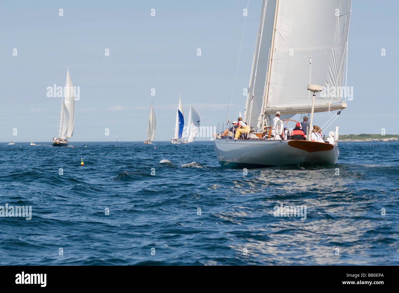 Superyacht racing hi-res stock photography and images - Alamy