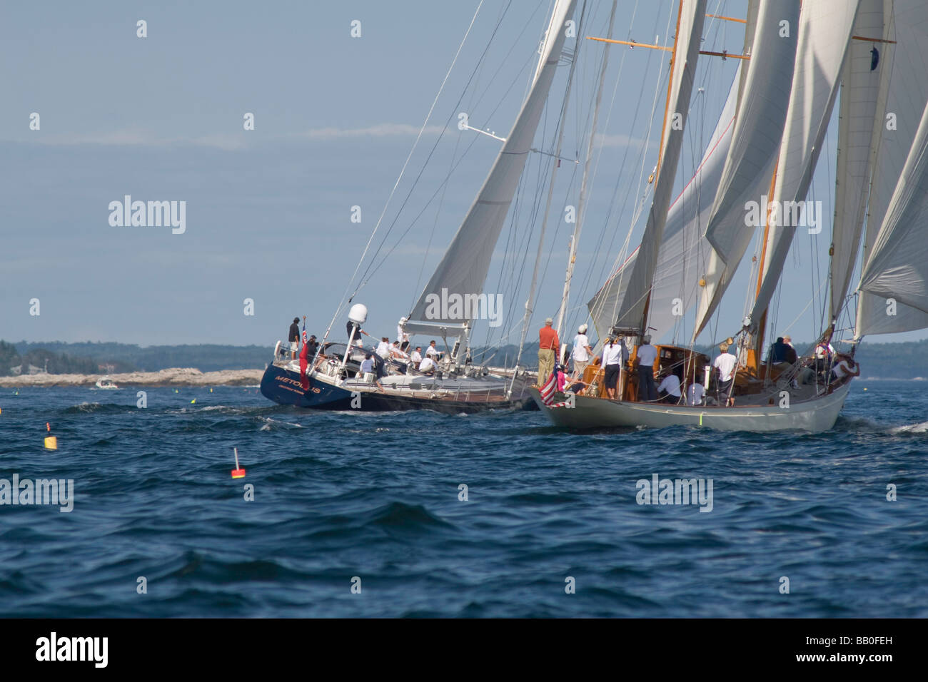 Big boats racing Stock Photo - Alamy