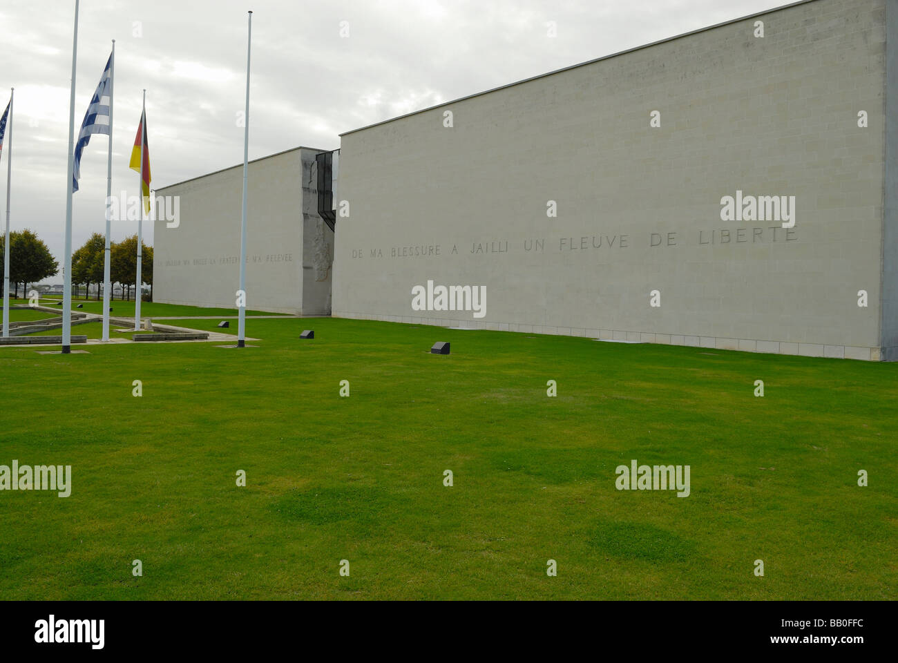 Caen Memorial building in Caen, Normandy, France Stock Photo - Alamy