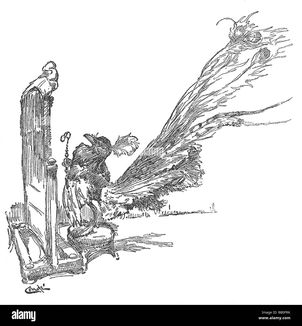 Aesop's Vain Jackdaw Stock Photo - Alamy