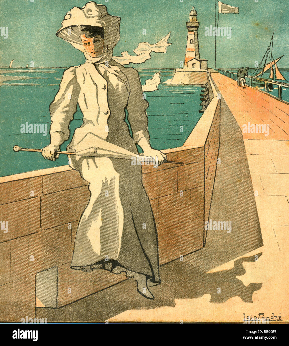 Edwardian fashion magazine hi-res stock photography and images - Alamy