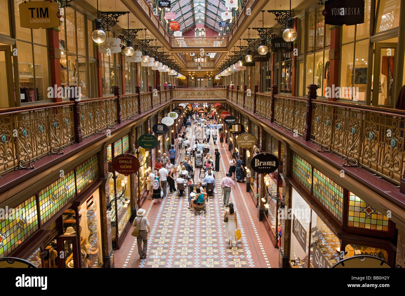 Queen Victoria Mall, Sydney, Australia Stock Photo - Alamy