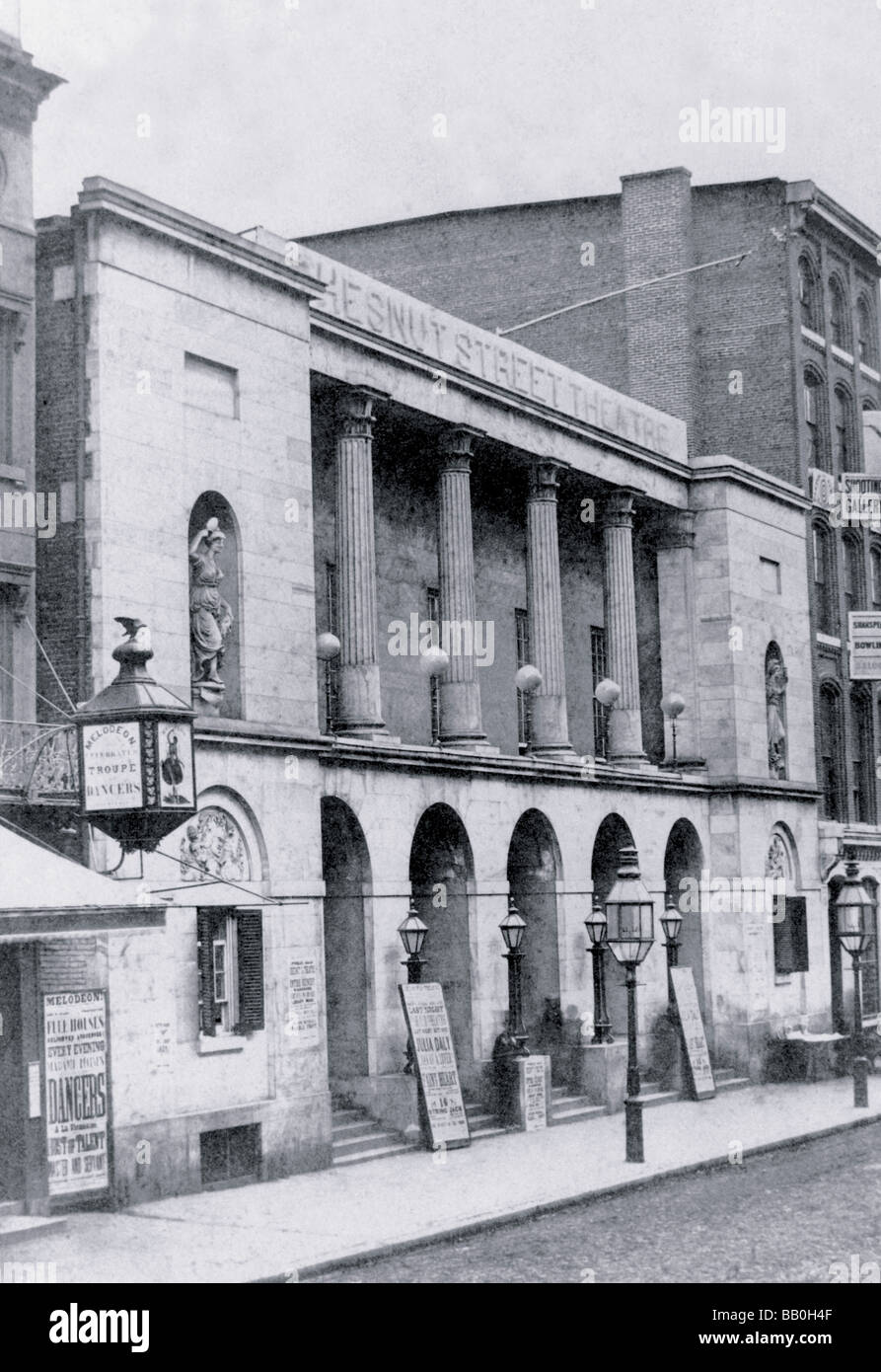 Chestnut Street Theatre,Philadelphia,PA Stock Photo - Alamy