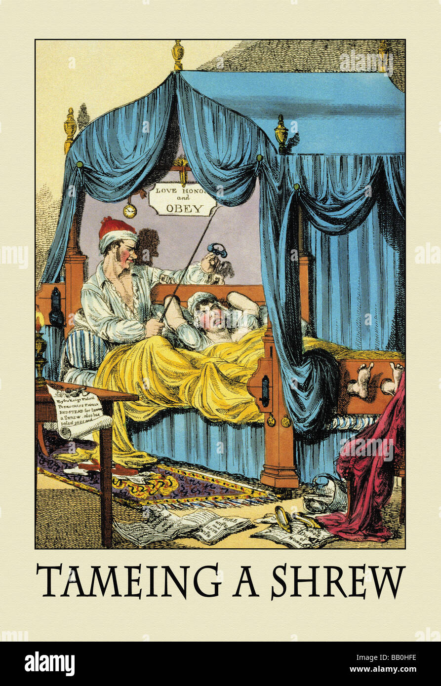 Taming A Shrew Stock Photo - Alamy