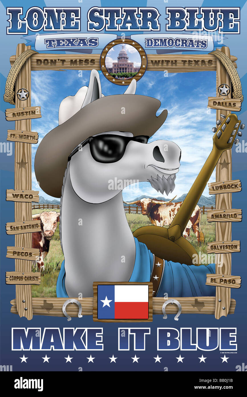 Lone Star Blue - Texas Stock Photo - Alamy