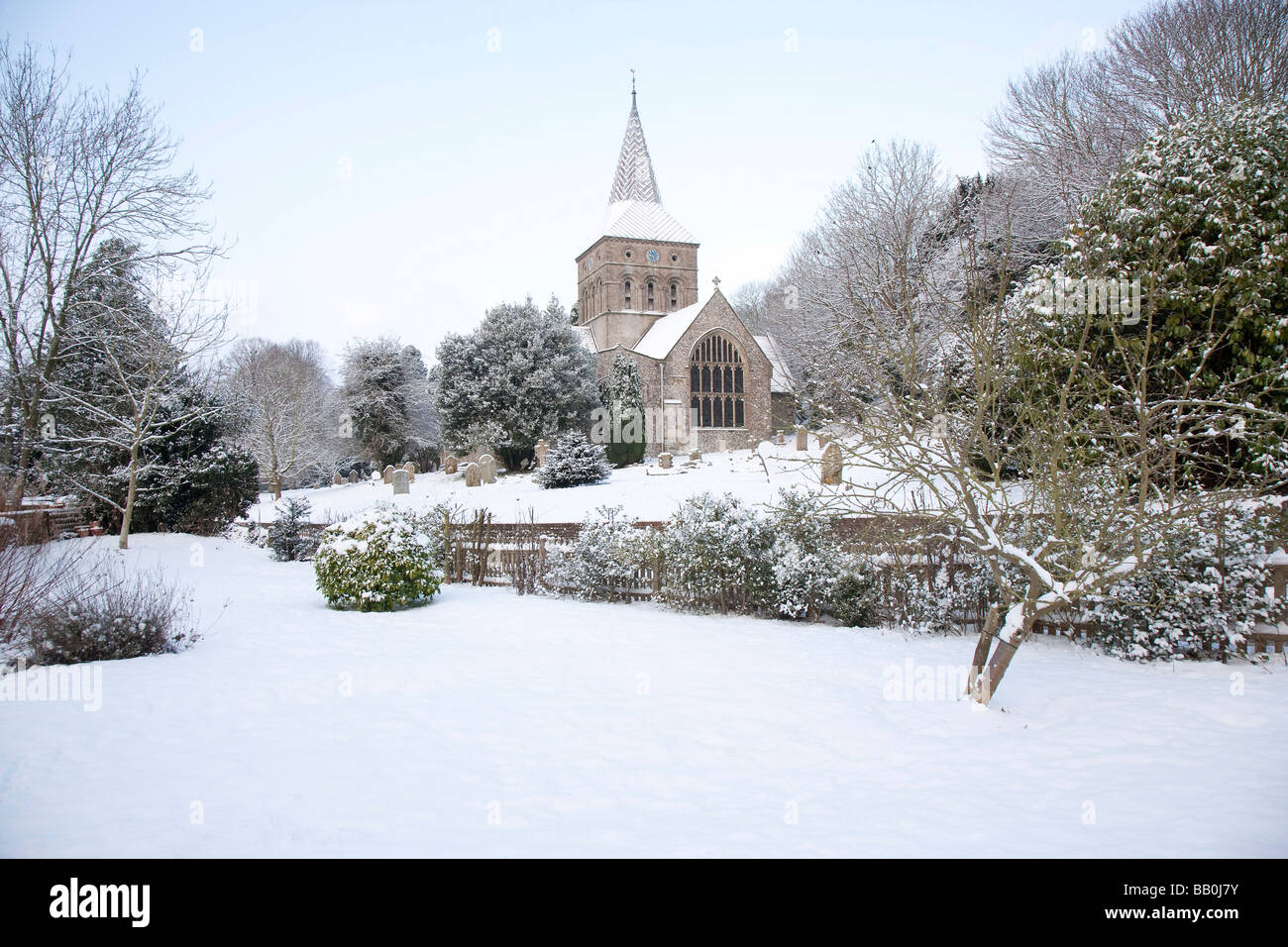 All Saints Church, East Meon, Hampshire Stock Photo - Alamy