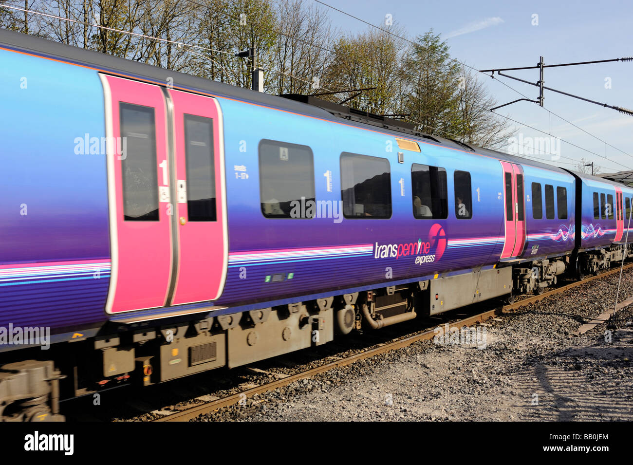 First Transpennine Express, DMU Class 185 Desiro, Number 185 123, at ...