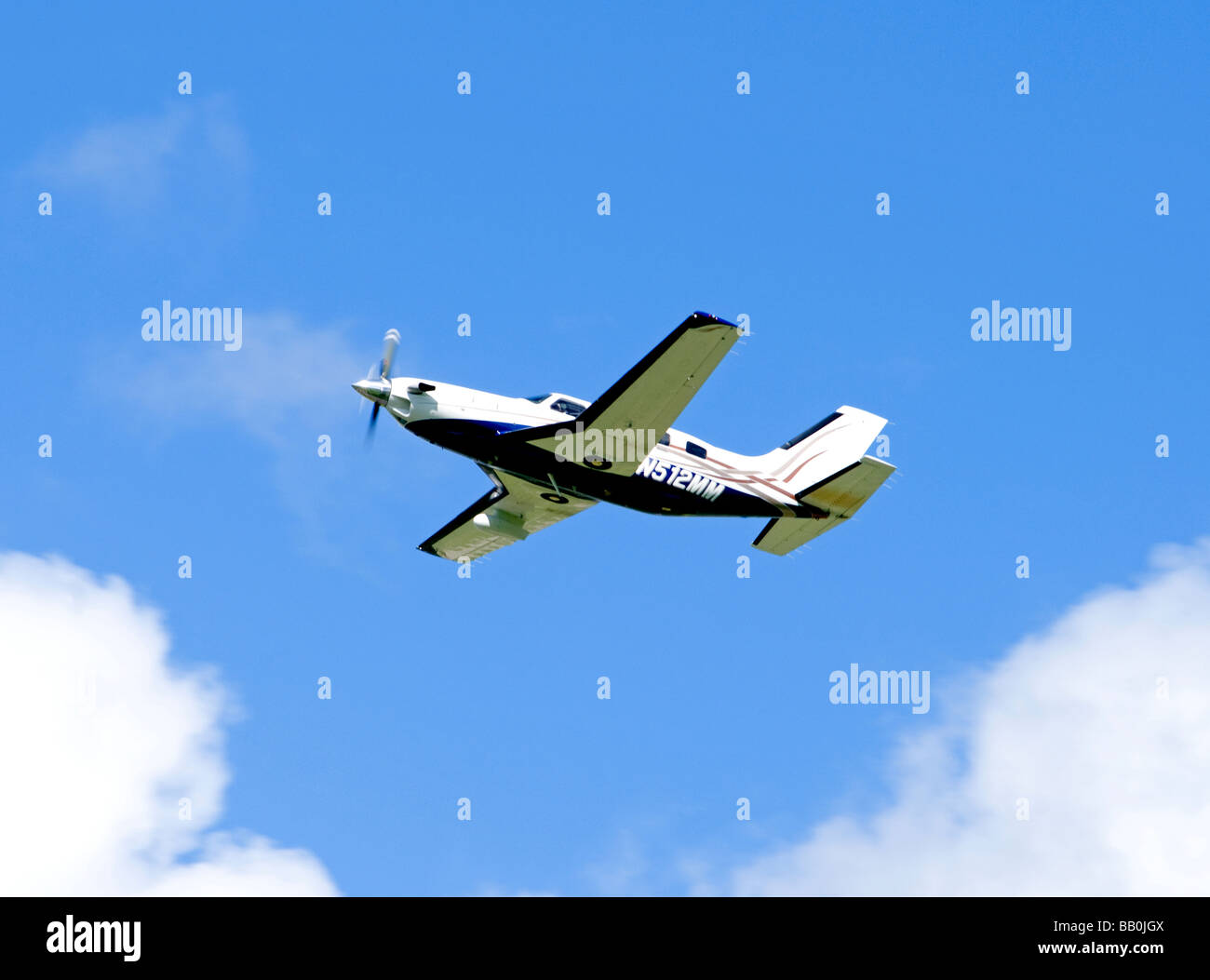 Piper PA-46-500T Aircraft departing Inverness Airfield Highland ...