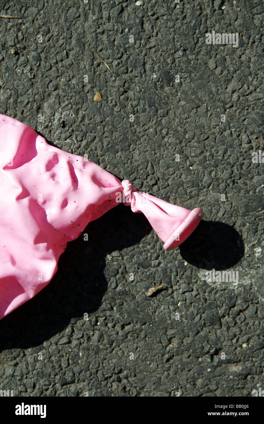 Deflated balloon sad hi-res stock photography and images - Alamy