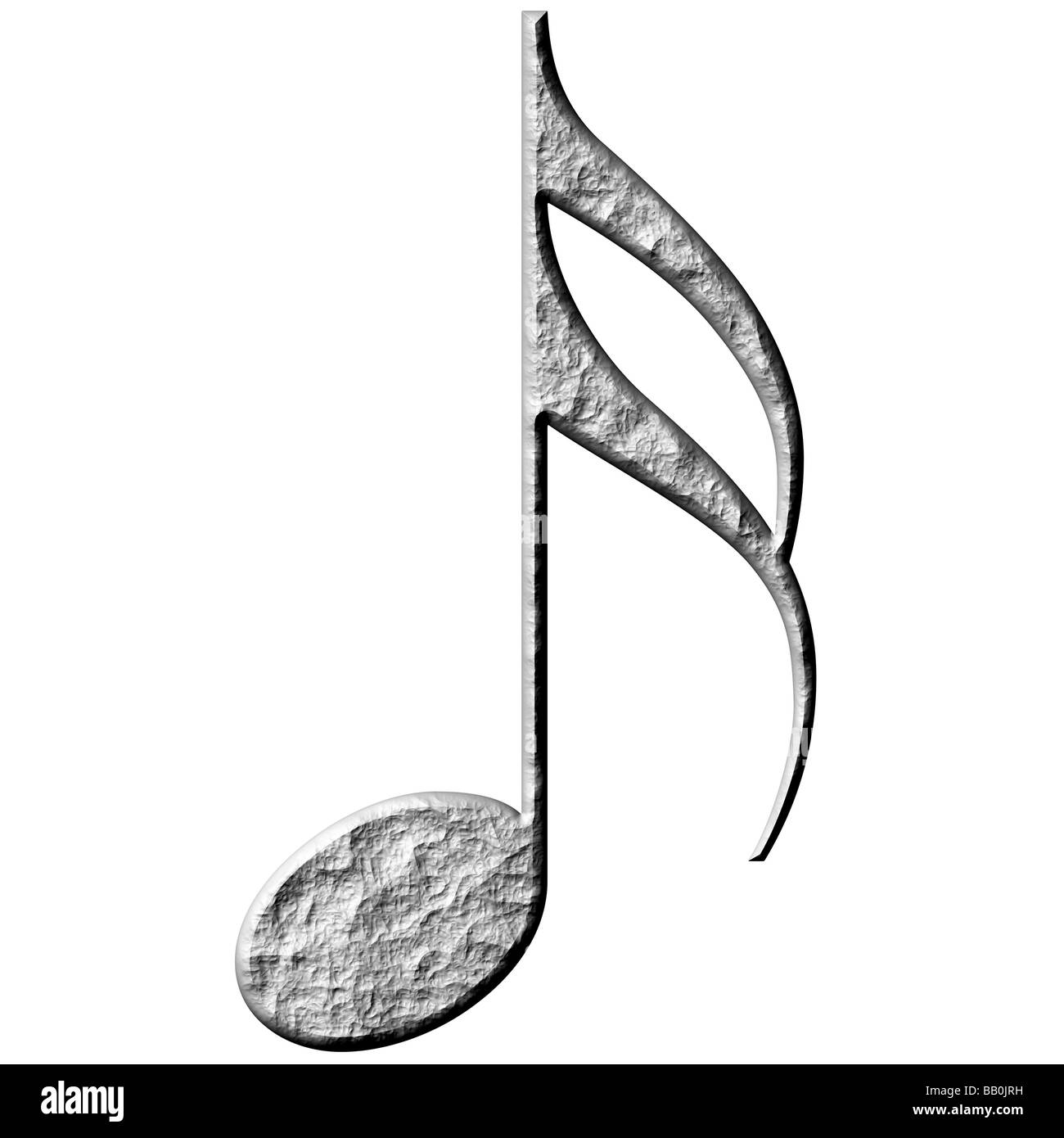 Four Sixteenth Note Clip Art