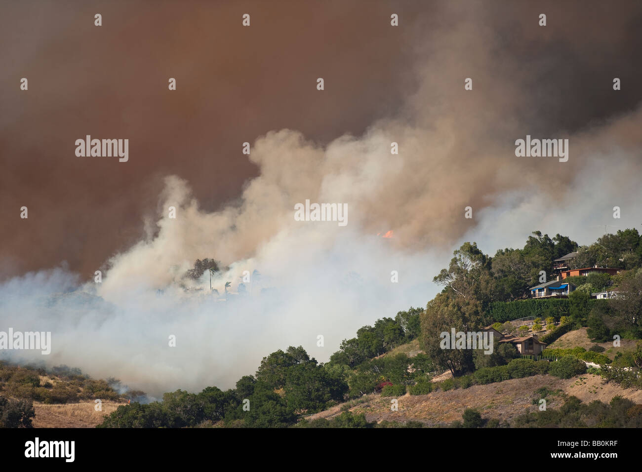 Jesusita fire hi-res stock photography and images - Alamy