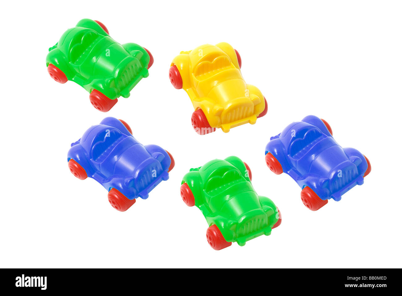 Plastic Toy Cars Stock Photo - Alamy