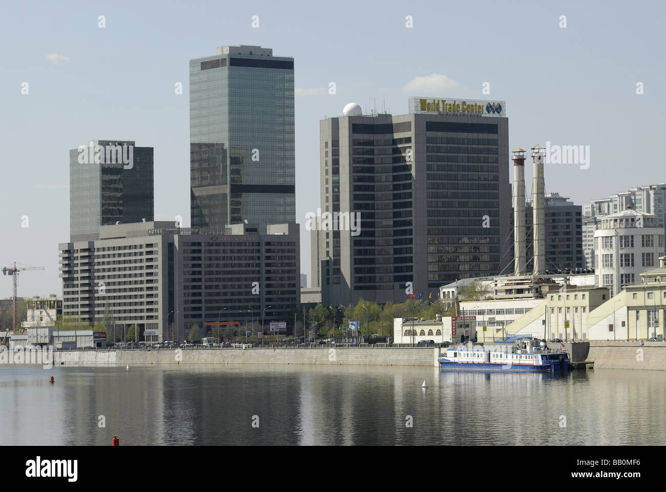 Buildings of World Trade Center in Moscow Moscow Russia Stock Photo - Alamy